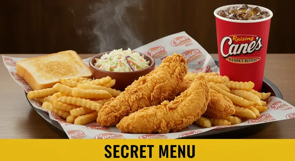 Raising Cane's Menu with Price 2025